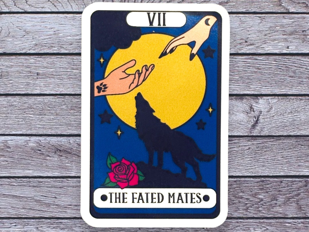 Fated Mates Romance Tarot Sticker |journaling|decal|stationery|latop ...