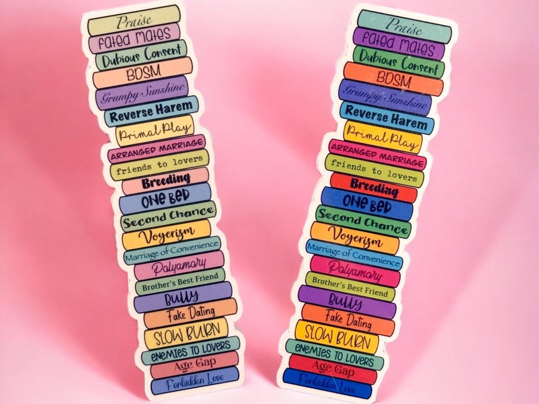 Romance Tropes Stickerbookishgiftreadingsmutromancebookish ...