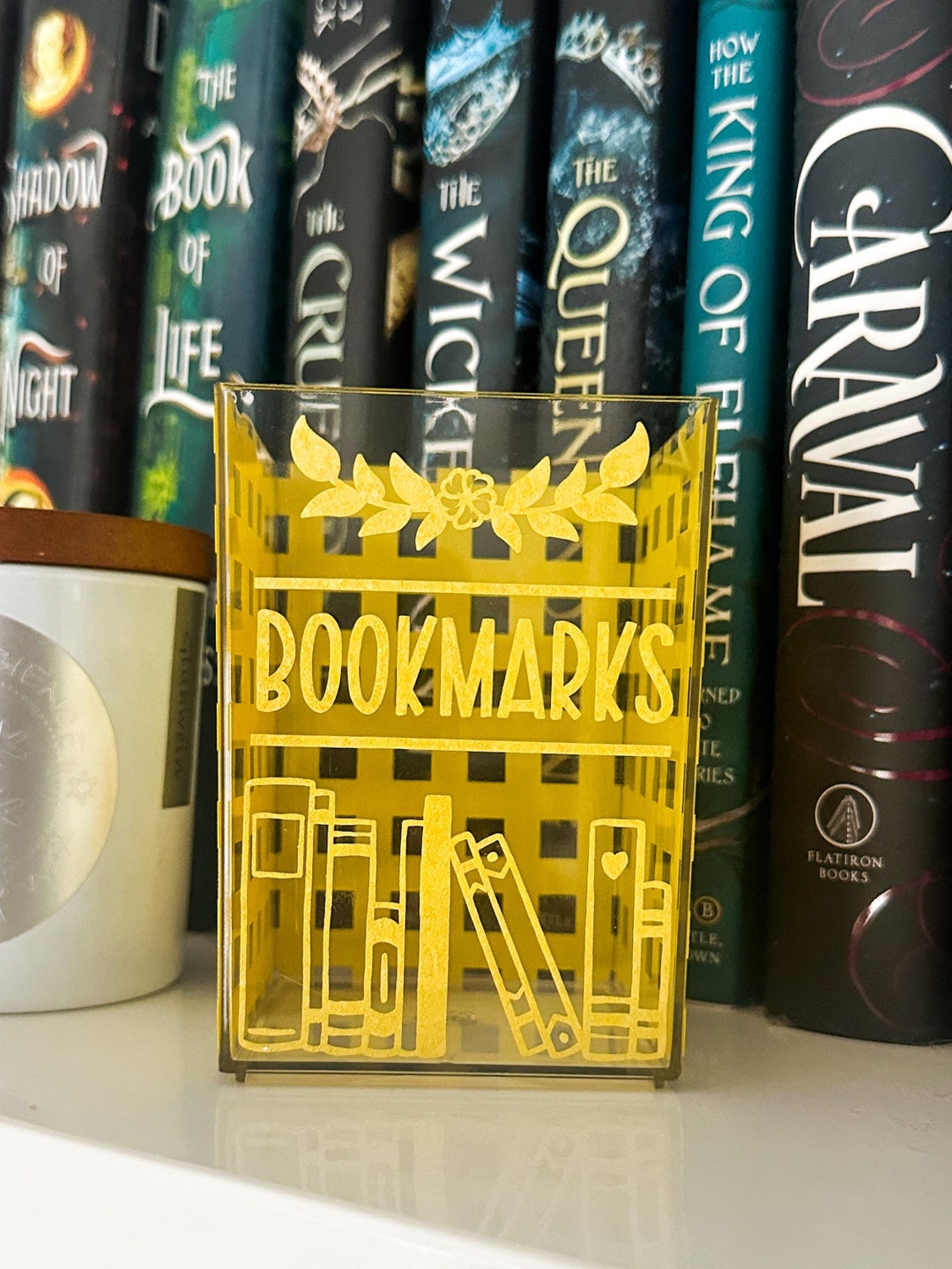 Checkered Acrylic Bookmark Holder - Etsy