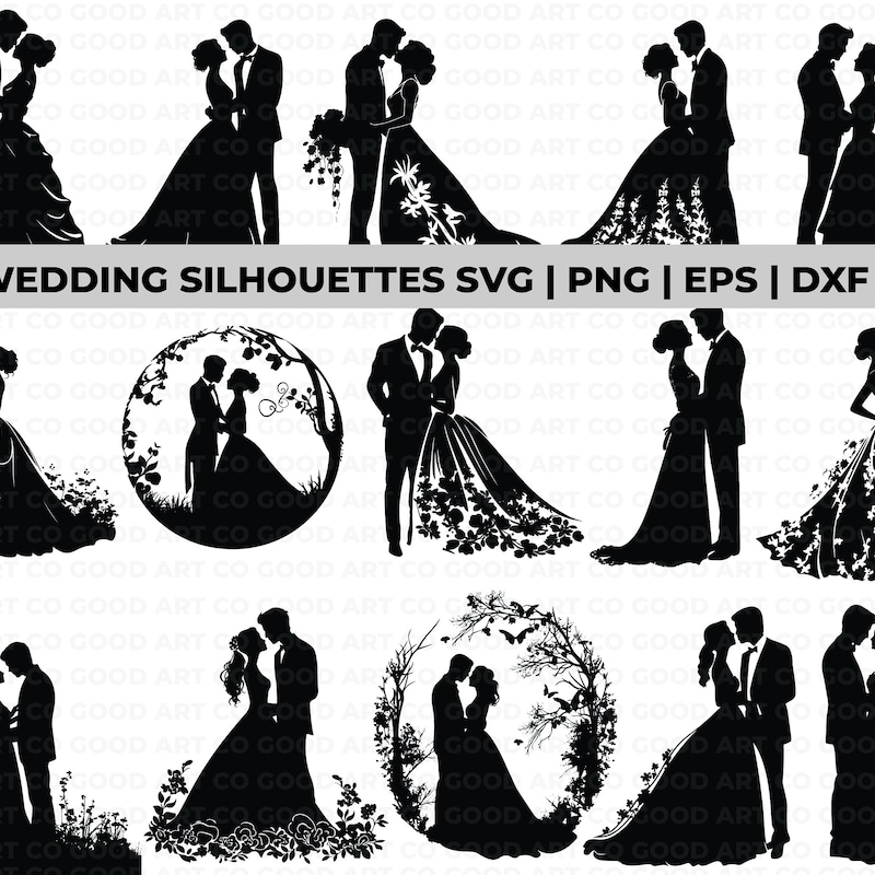 Bride Couple Dxf - Etsy