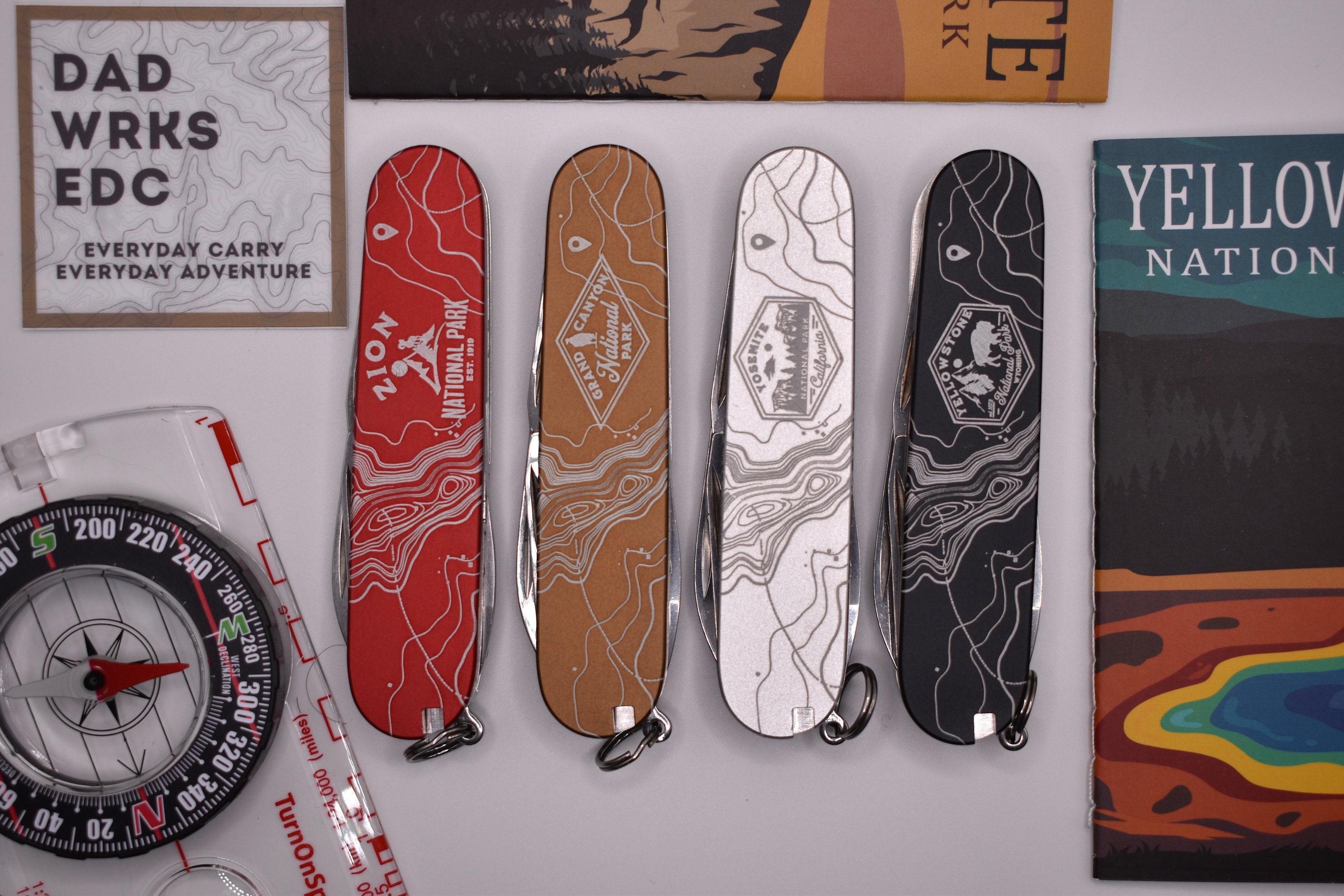 Victorinox Swiss Army Knife Scales-national Park Series - Etsy