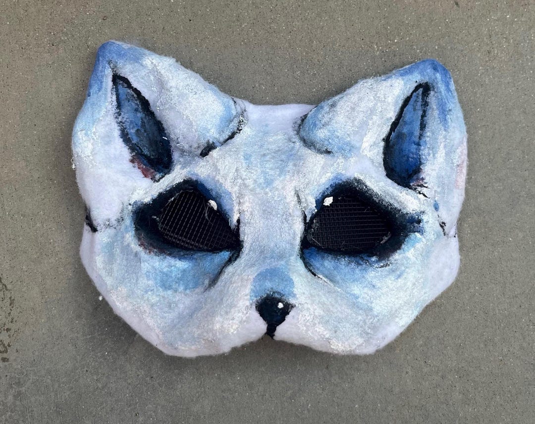 Arctic Fox Therian Mask - MQ-HQ - Etsy