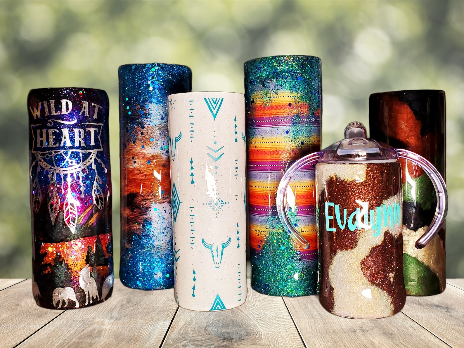 40oz With Handle Design Your Own Custom Glitter Tumbler - Etsy