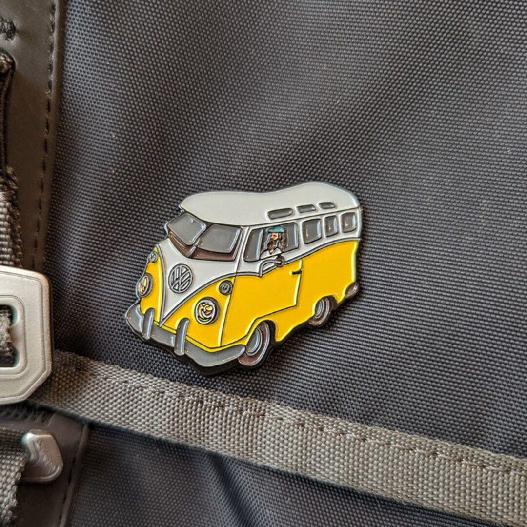 VW Microbus Pin - Etsy