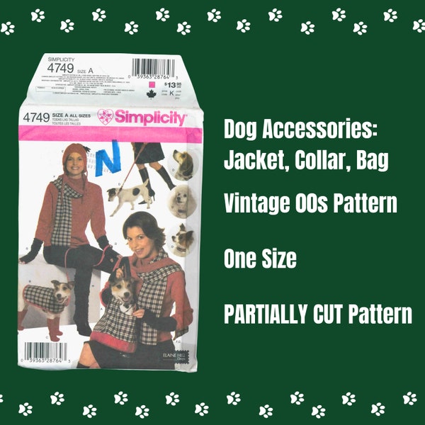 Dog Sewing Pattern - Etsy Canada