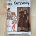 Simplicity 8092, Vintage Sewing Pattern, Girls Sizes 12, 14, Formal ...