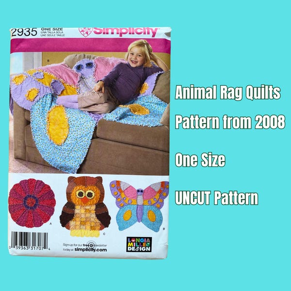 Rag Quilt Pattern - Etsy