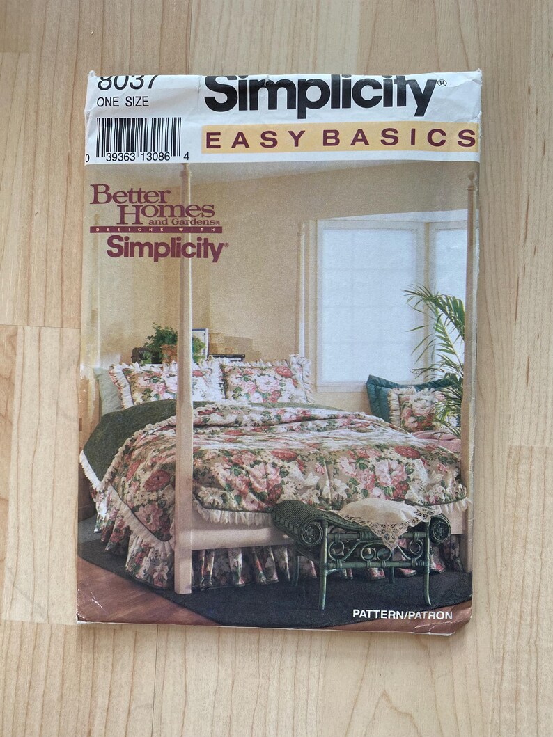 Simplicity 8037, Vintage Sewing Pattern, Better Homes and Garden, Easy ...