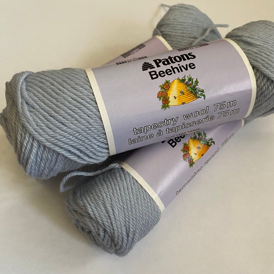 Patons Beehive Light Blue Pure Virgin Wool Yarn Lot 12, Anchor #0144 ...