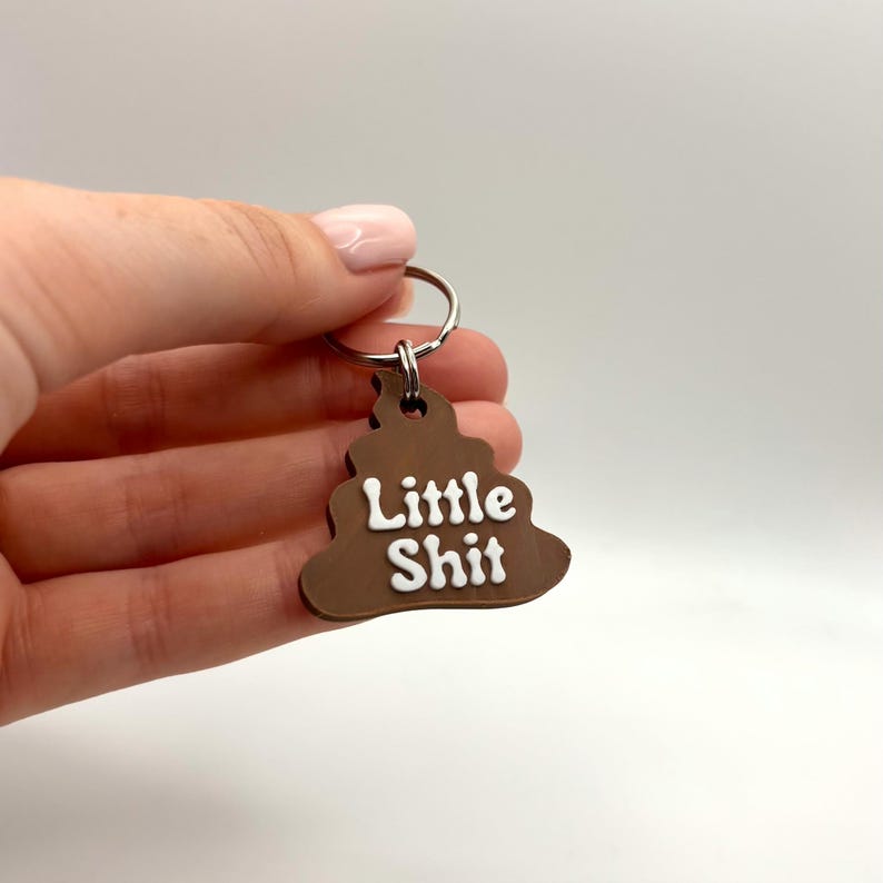 Poop - Personalised 3D Printed Dog Tag, Custom, Sustainable, Customized ...