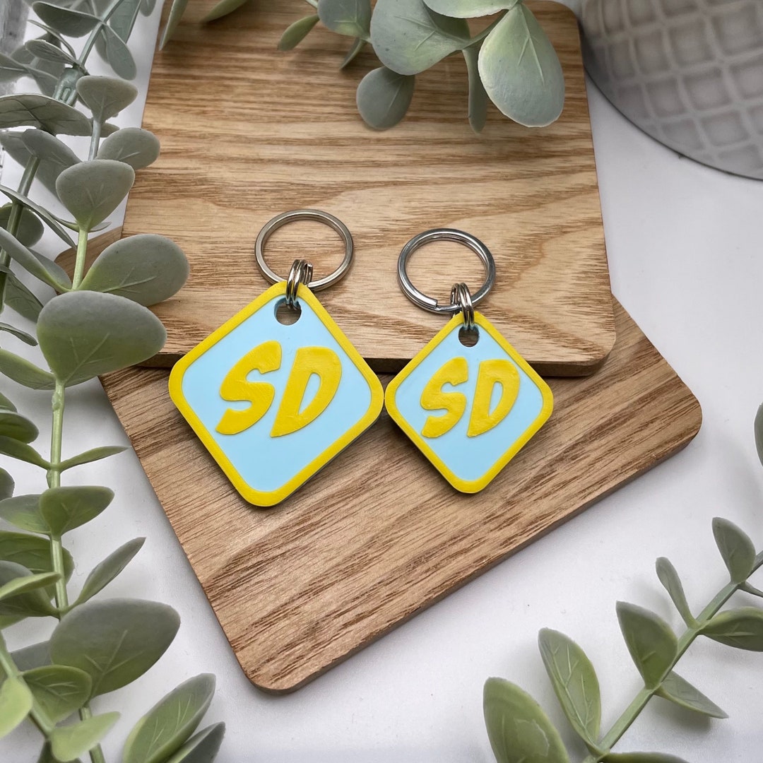 SD Style Personalised 3D Printed Dog Tag, Customisable, Sustainable ...