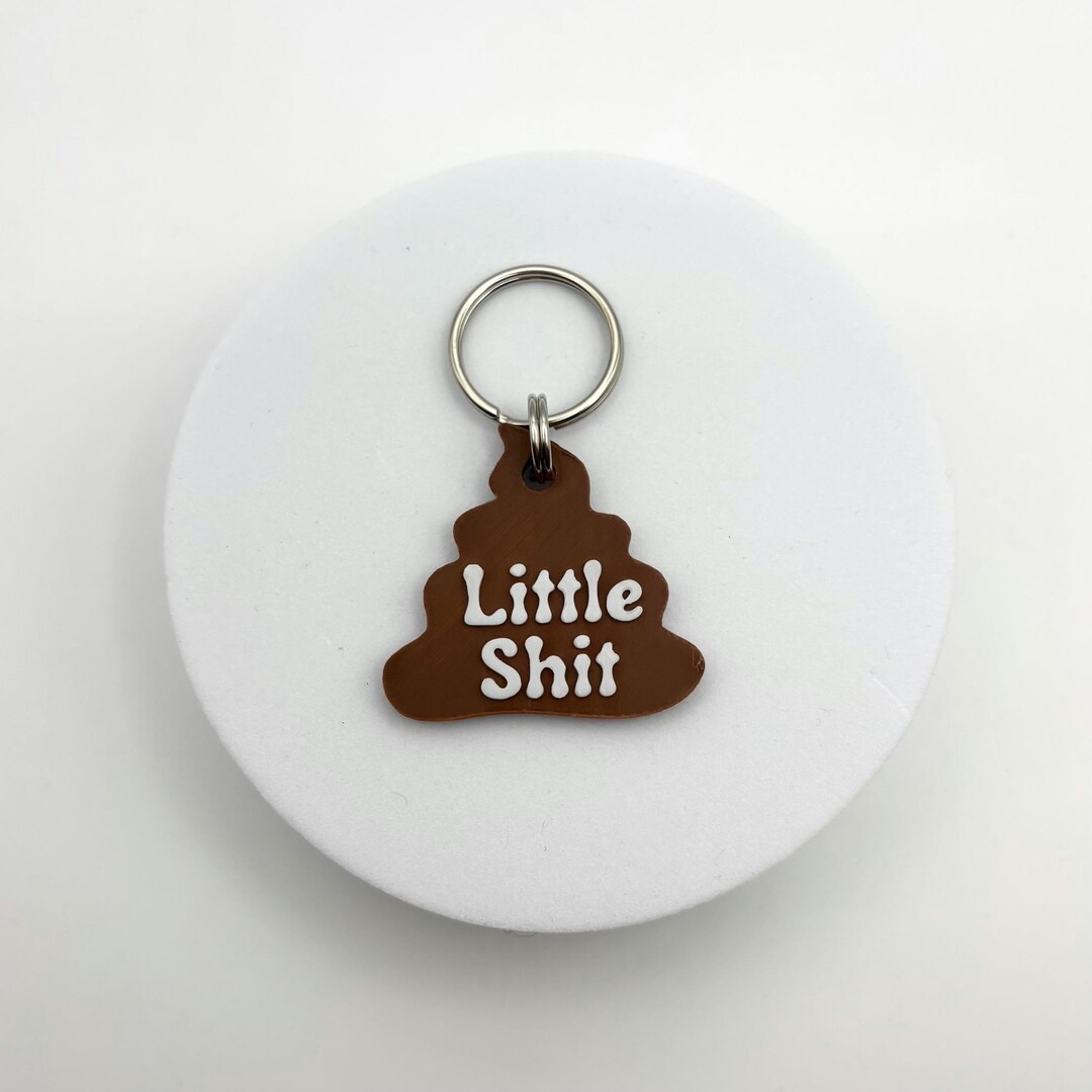 Poop - Personalised 3D Printed Dog Tag, Custom, Sustainable, Customized ...