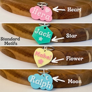 Bone - Personalised 3D Printed Dog Tag, Custom, Sustainable, Customized ...