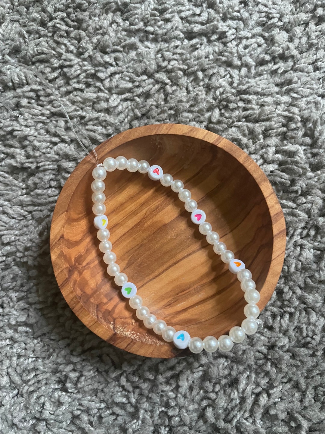 Pearl Rainbow Heat Phone Charm - Etsy