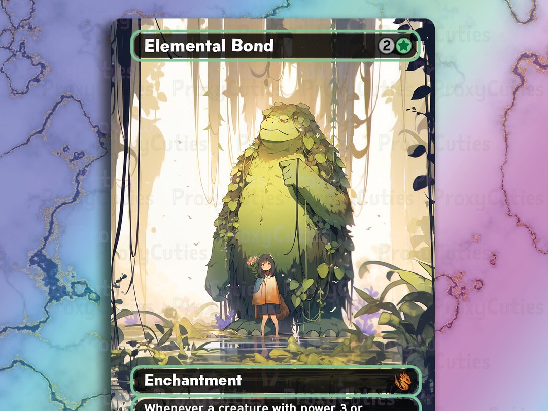 Elemental Bond Proxy Card - Etsy