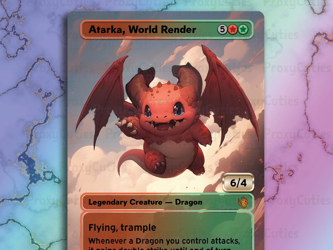 Atarka, World Render Proxy Card - Etsy