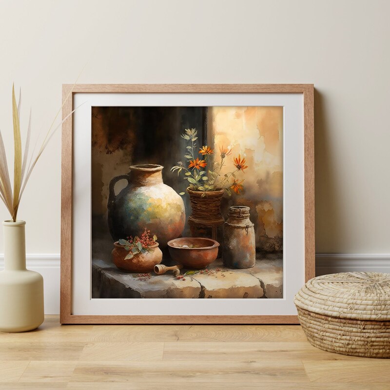 Earthy Wall Art - Etsy