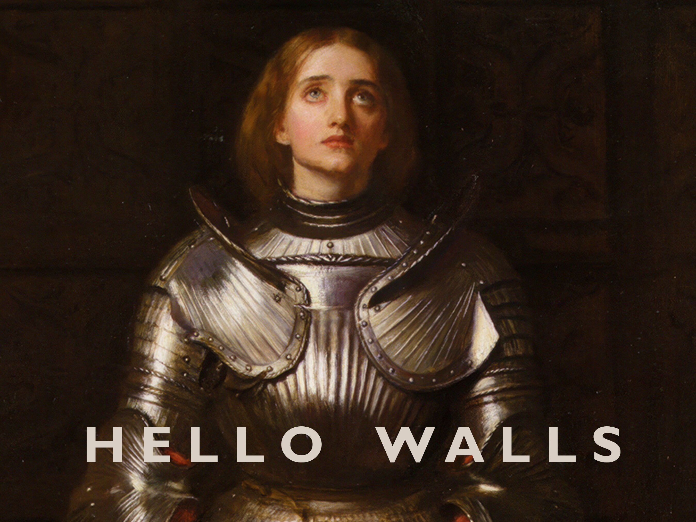 PRINTABLE Joan of Arc Portrait Original Vintage Oil Painting Art ...