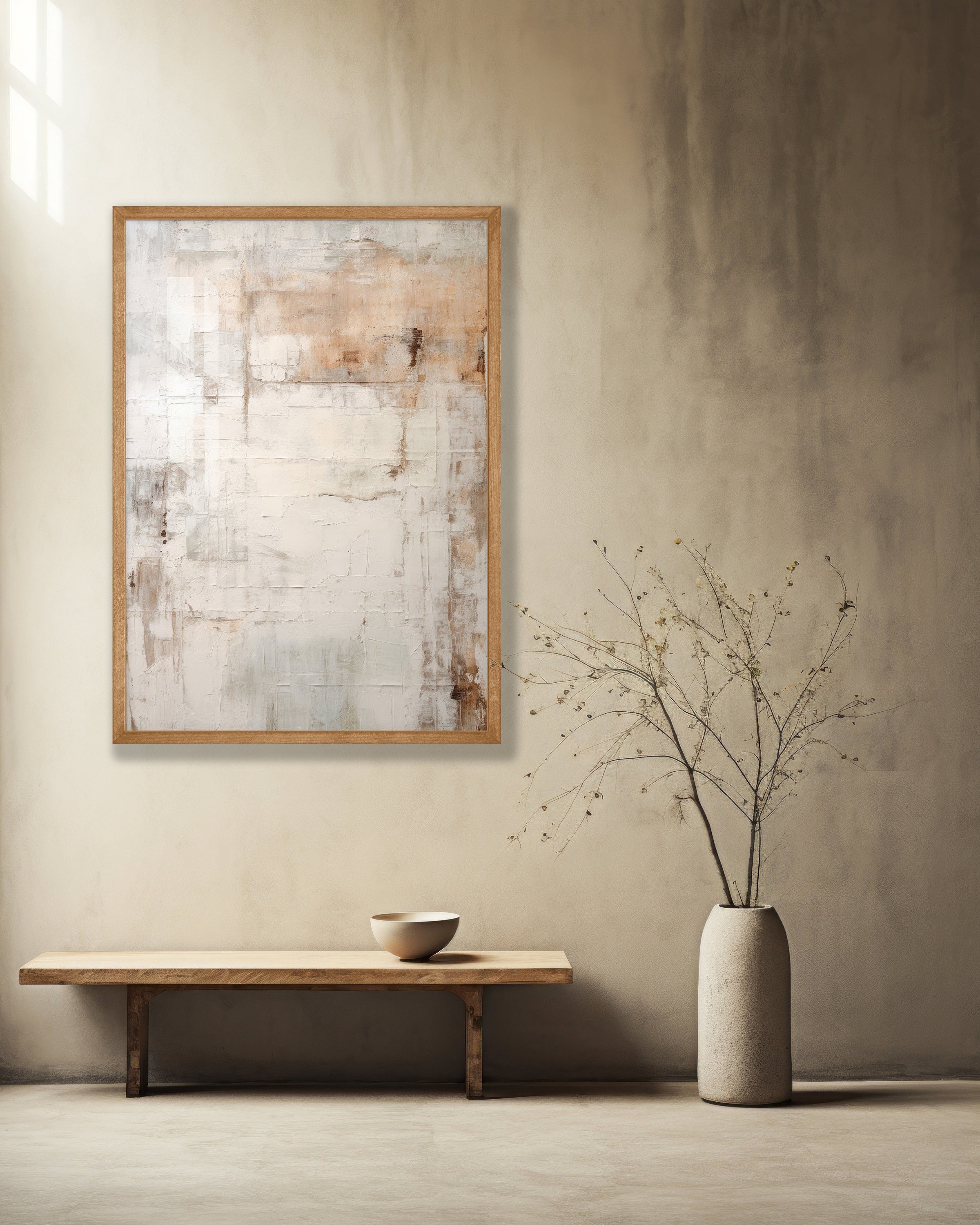 Wabi Sabi Wall Art Gallery SET of 8 Wabi Sabi Abstract Art - Etsy
