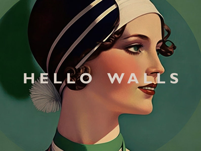 PRINTABLE Art Deco 1920s Wall Art Print Flapper Art Deco Print 1920s ...