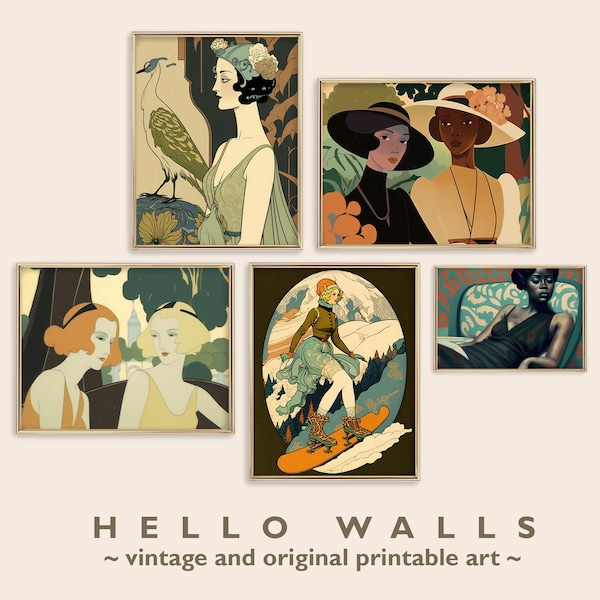 1920s Home Decor - Etsy