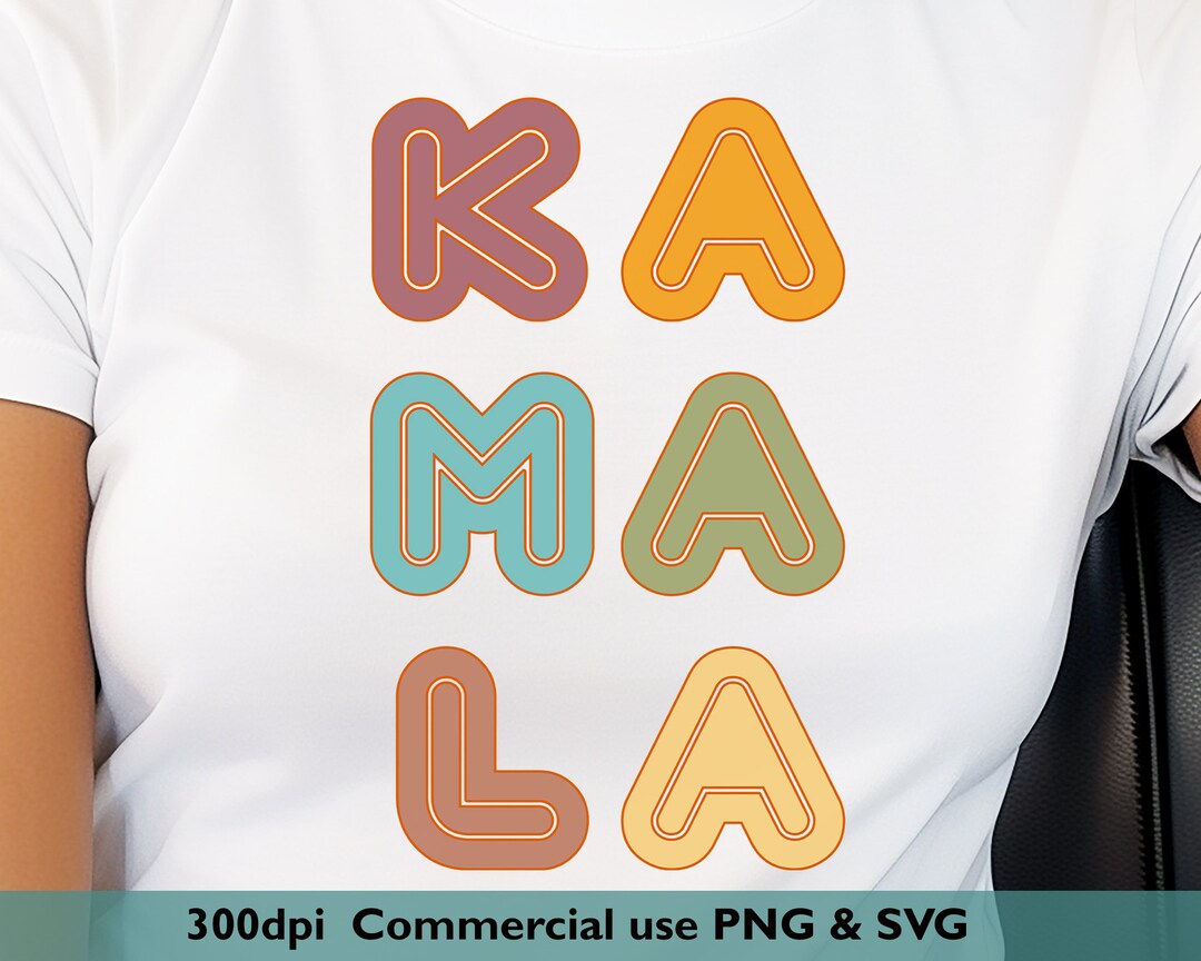 Kamala Harris PNG Harris Walz 2024 Svg Kamala Harris Designs Subtle ...