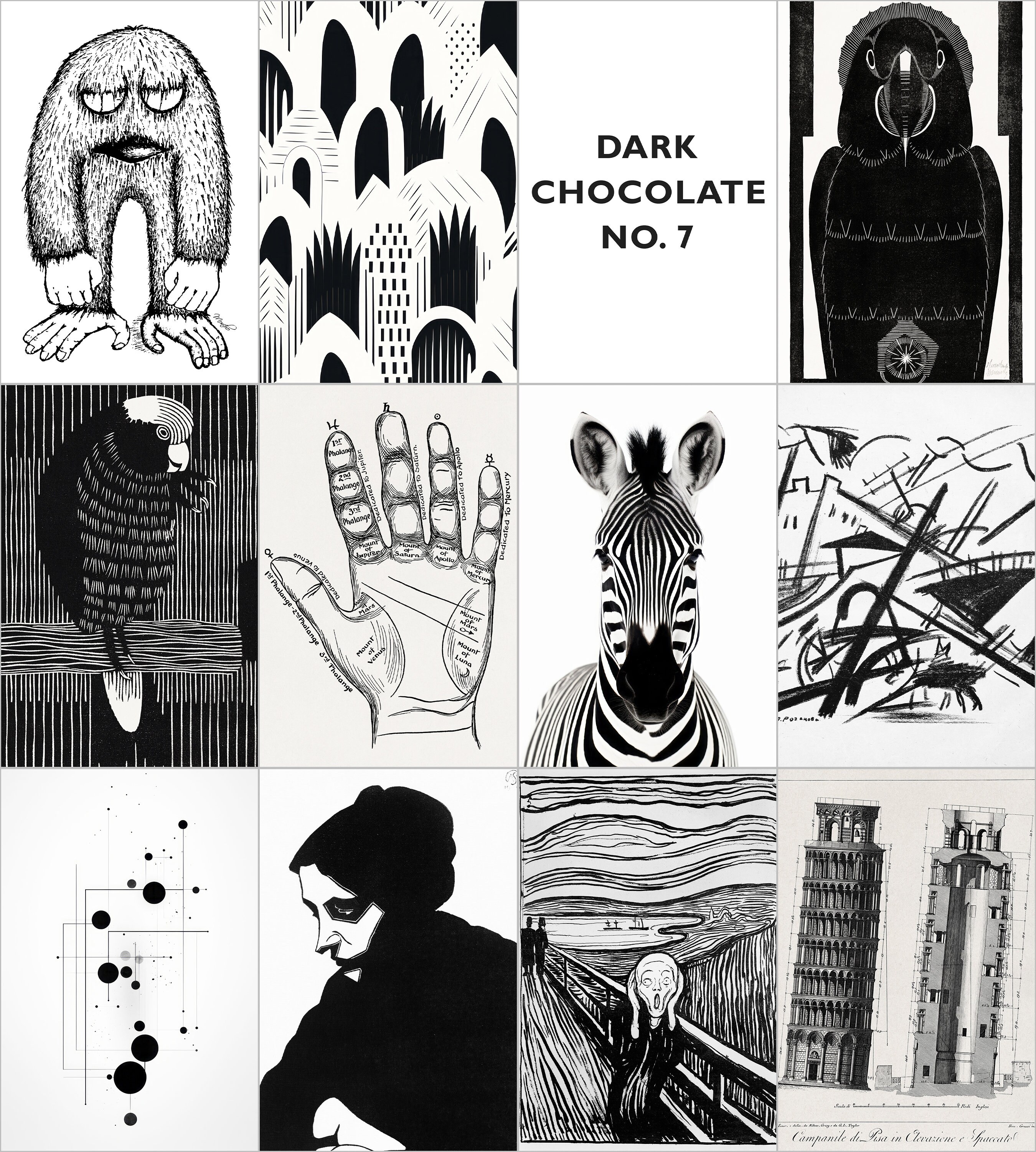 142 PCS Black and White WALL COLLAGE Kit Gray Aesthetic Photo Prints ...