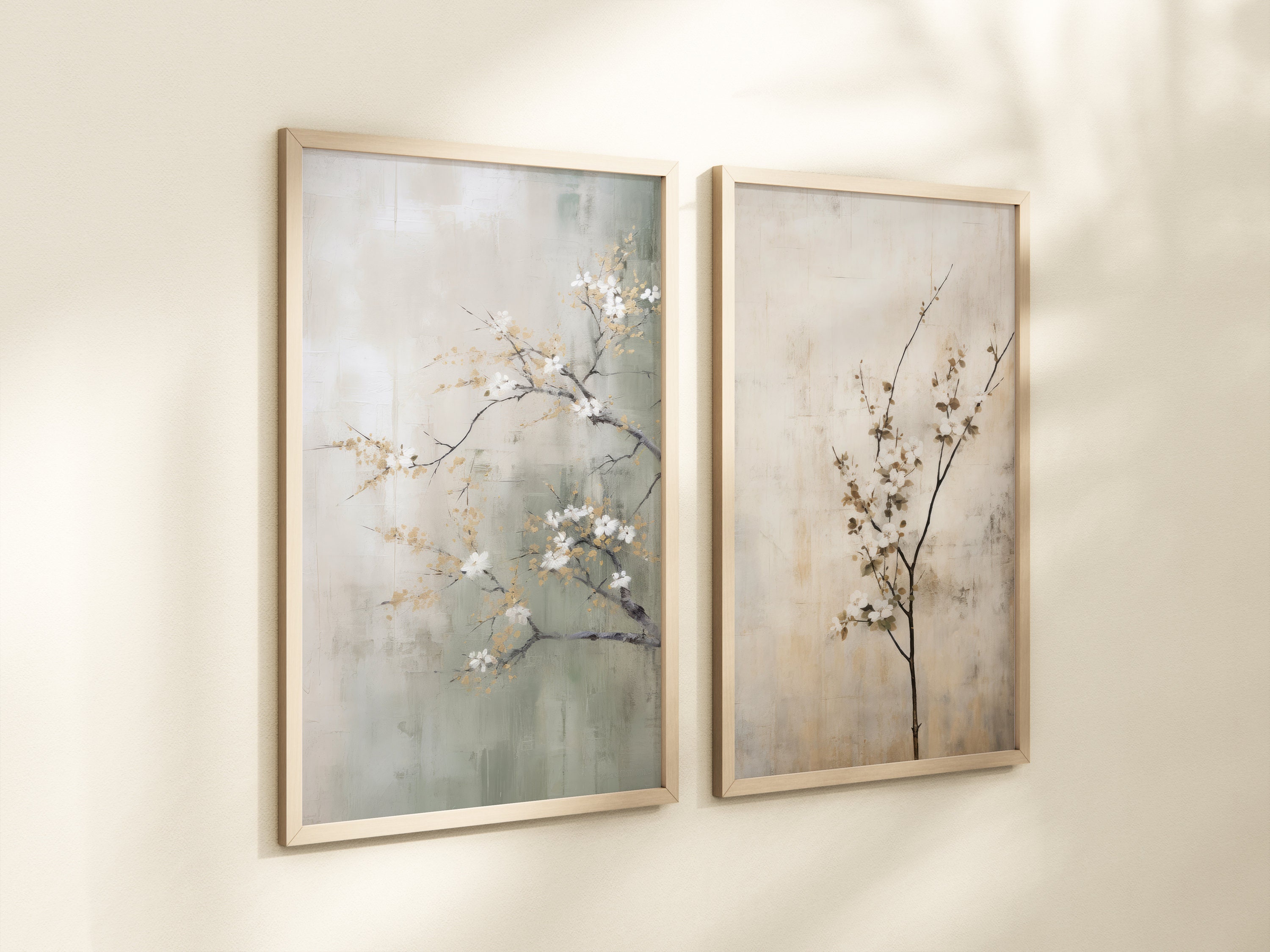 Wabi Sabi Wall Art Gallery SET of 8 Wabi Sabi Abstract Art - Etsy