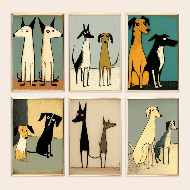 Dog Art - Etsy