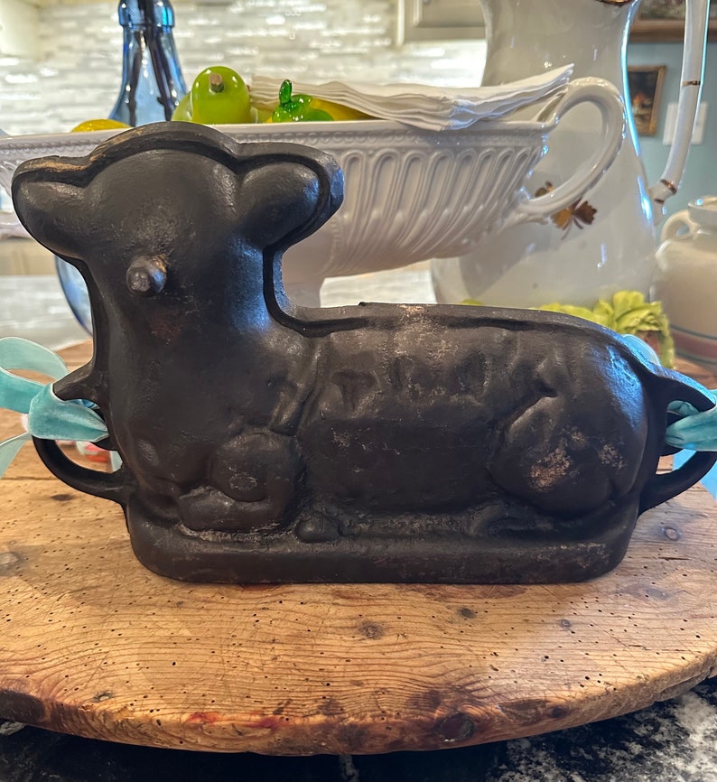 Antique Griswold Lamb Mold - Etsy