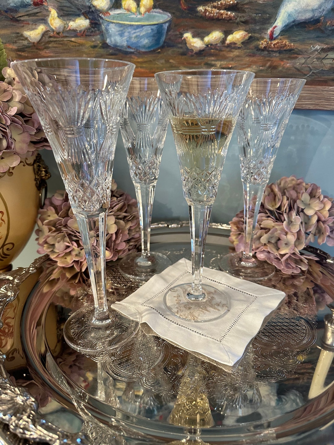 Waterford Crystal Flutes - Etsy