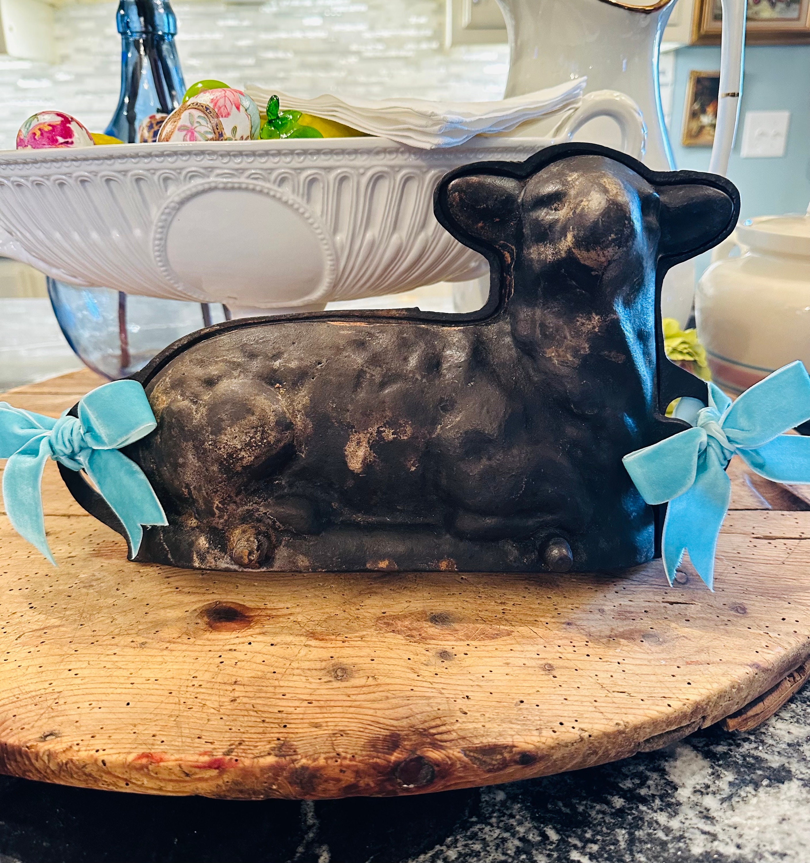 Antique Griswold Lamb Mold - Etsy