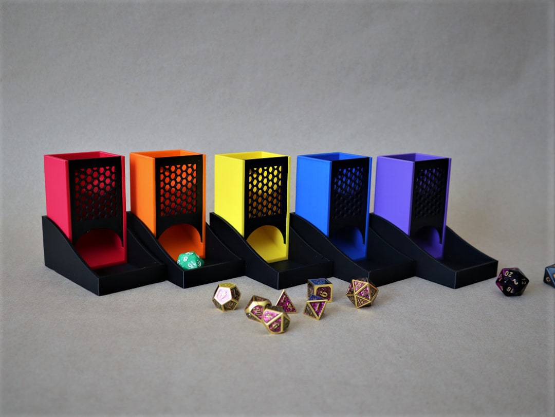 Tiny Dice Tower | Foldable Mini Portable Gaming Accessory | Modular ...