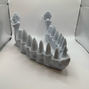 Dragon Teeth Dice Set, Dragon Jaw Bone, Dnd Fantasy Tabletop Role Play ...