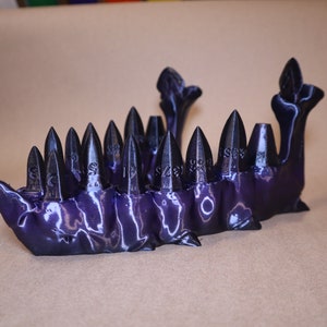 Dragon Teeth Dice Set, Dragon Jaw Bone, Dnd Fantasy Tabletop Role Play ...