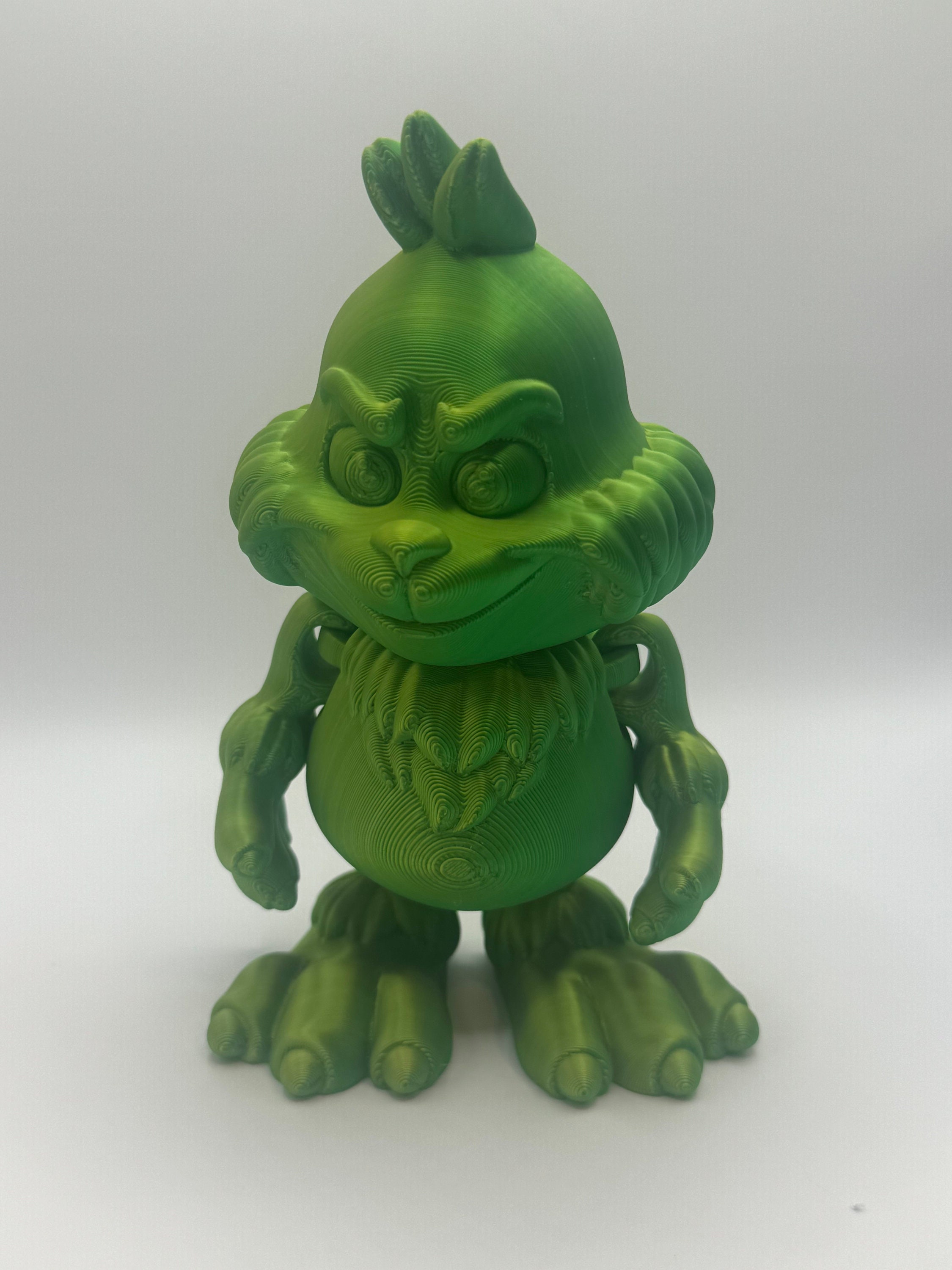 Charming Grinch Figurine: Homemade Whimsy for Festive Decor and ...
