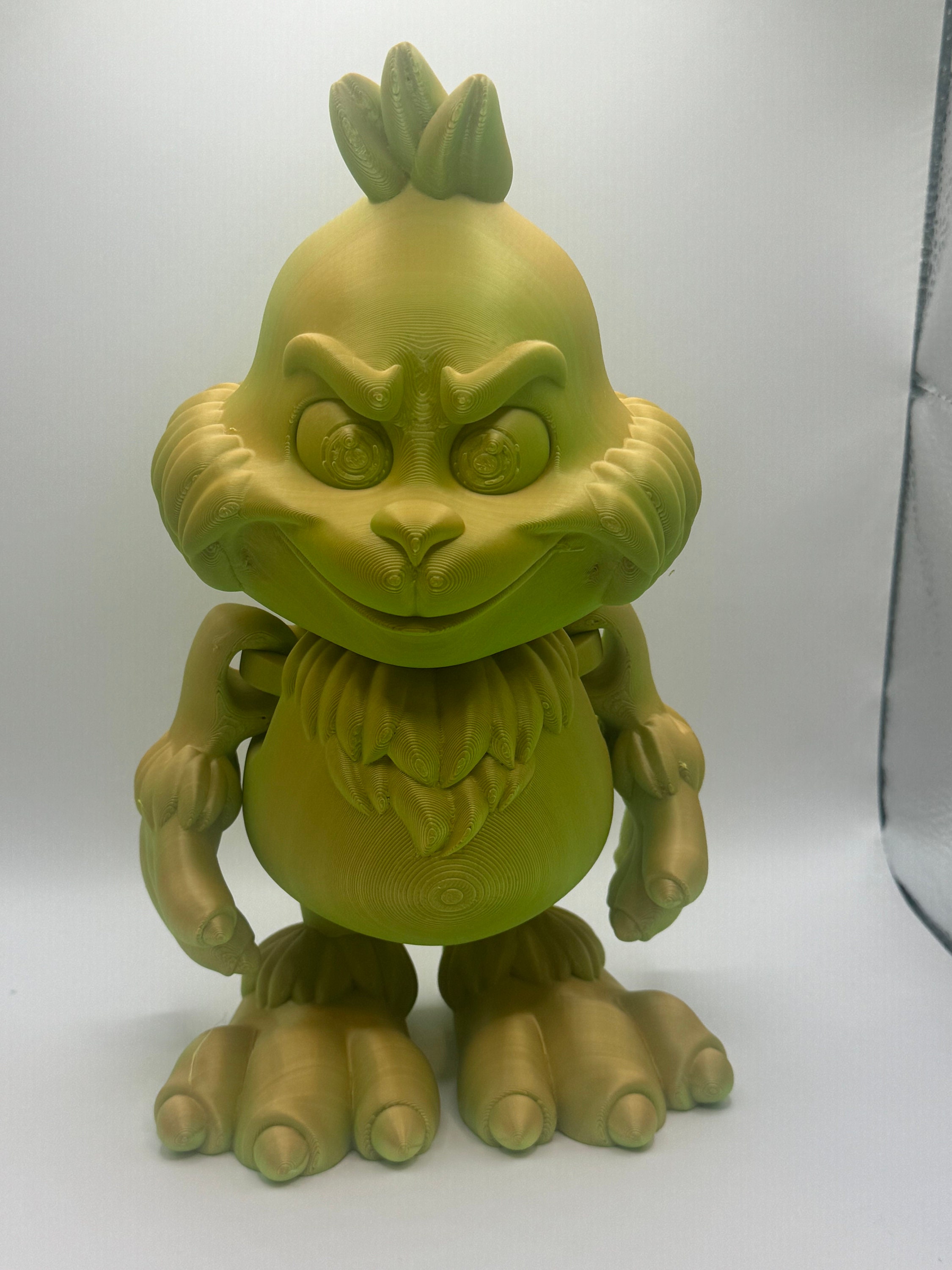 Charming Grinch Figurine: Homemade Whimsy for Festive Decor and ...