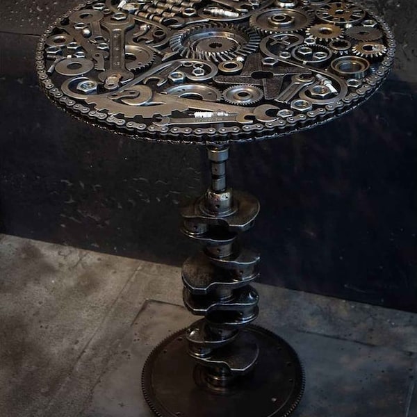 Steampunk Table - Etsy