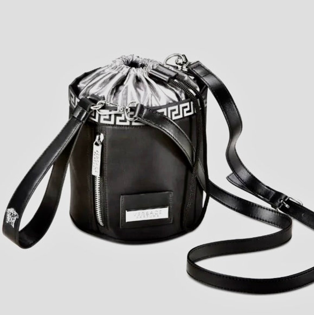 Versace Parfum Nylon Bucket Bag Crossbody - Etsy
