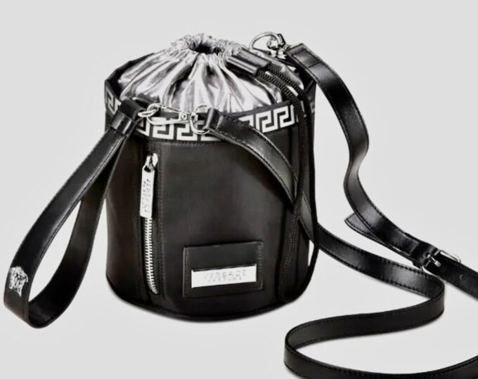 Versace Parfum Nylon Bucket Bag Crossbody - Etsy