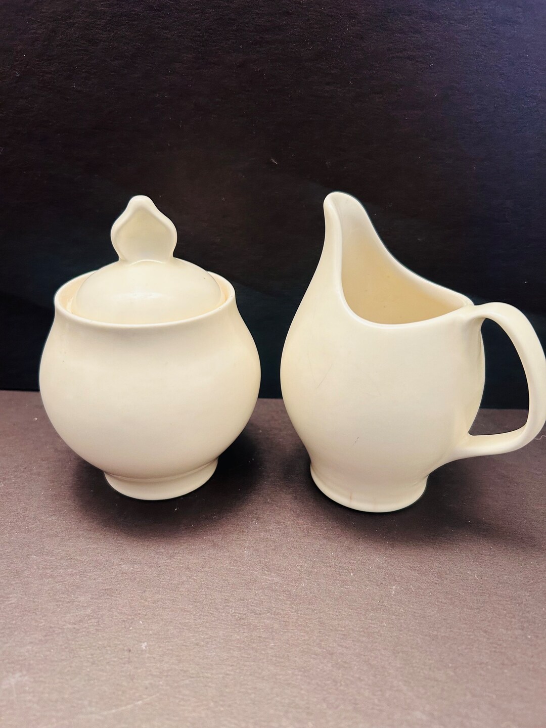 Red Wing Creamer and Sugar Bowl. - Etsy