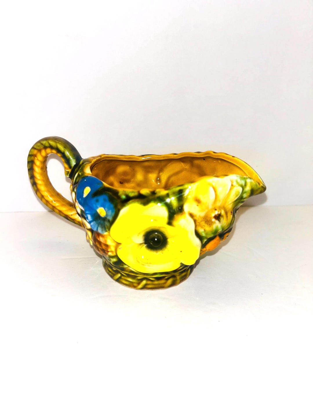 Retro MCM Flower Kitchen Creamer INARCO - Etsy
