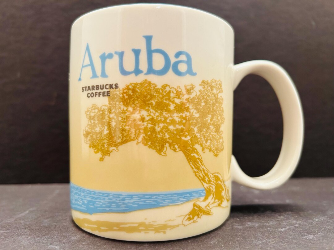Starbucks Aruba Mug Global Icon City Series Coffee Cup 2013 - Etsy