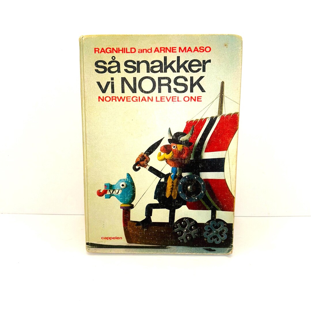 Så Snakker Vi Norsk. Norwegian Language Textbook for Beginners. Vintage ...
