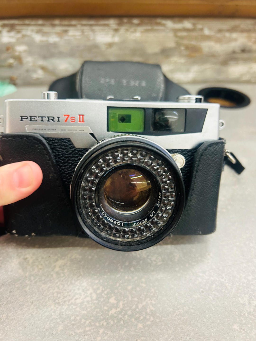 Vintage Petri 7S II 35mm Rangefinder Film Camera W/ Original Case Japan. - Etsy