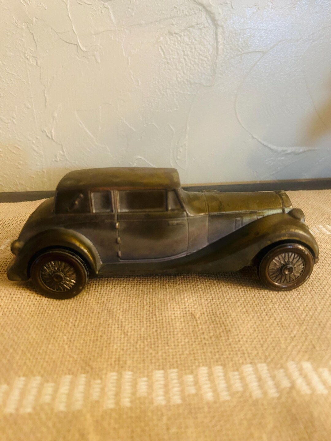 Metal Car Bank - Metal 1937 Rolls Royce Vintage Coin Bank. Made in 1974 ...