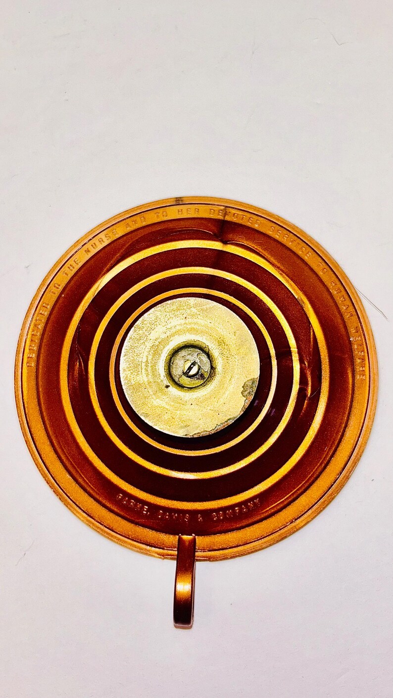 Florence Nightingale Lamp by Parke, Davis & Company. Copper Color. - Etsy