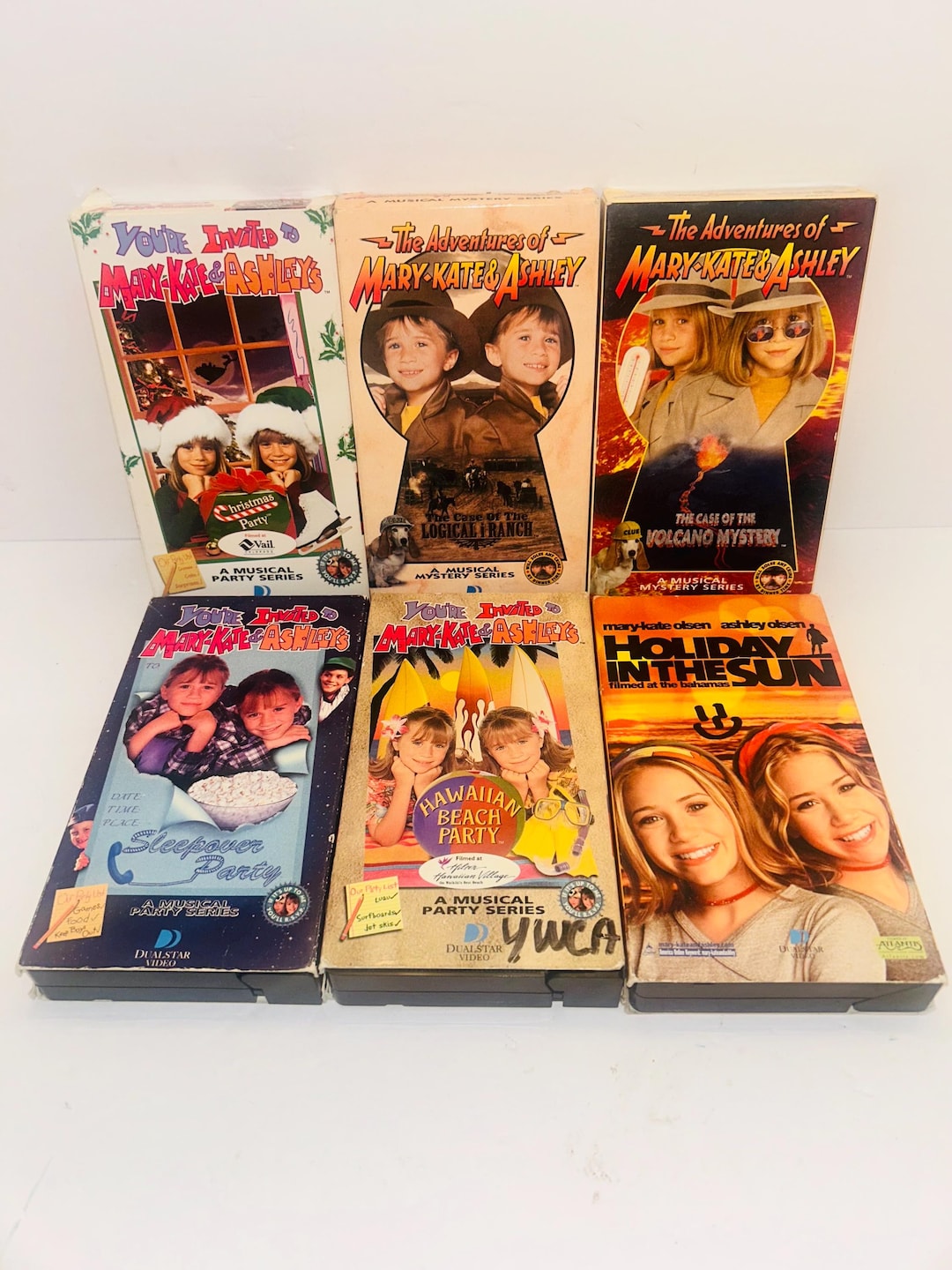Mary-kate and Ashley Olsen VHS Tapes: 90s Movie Collection - Lot of 6 ...