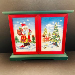 Thomas Pacconi Classics Wood Christmas ADVENT CALENDAR Drawers W/ 21 Ornaments - Etsy
