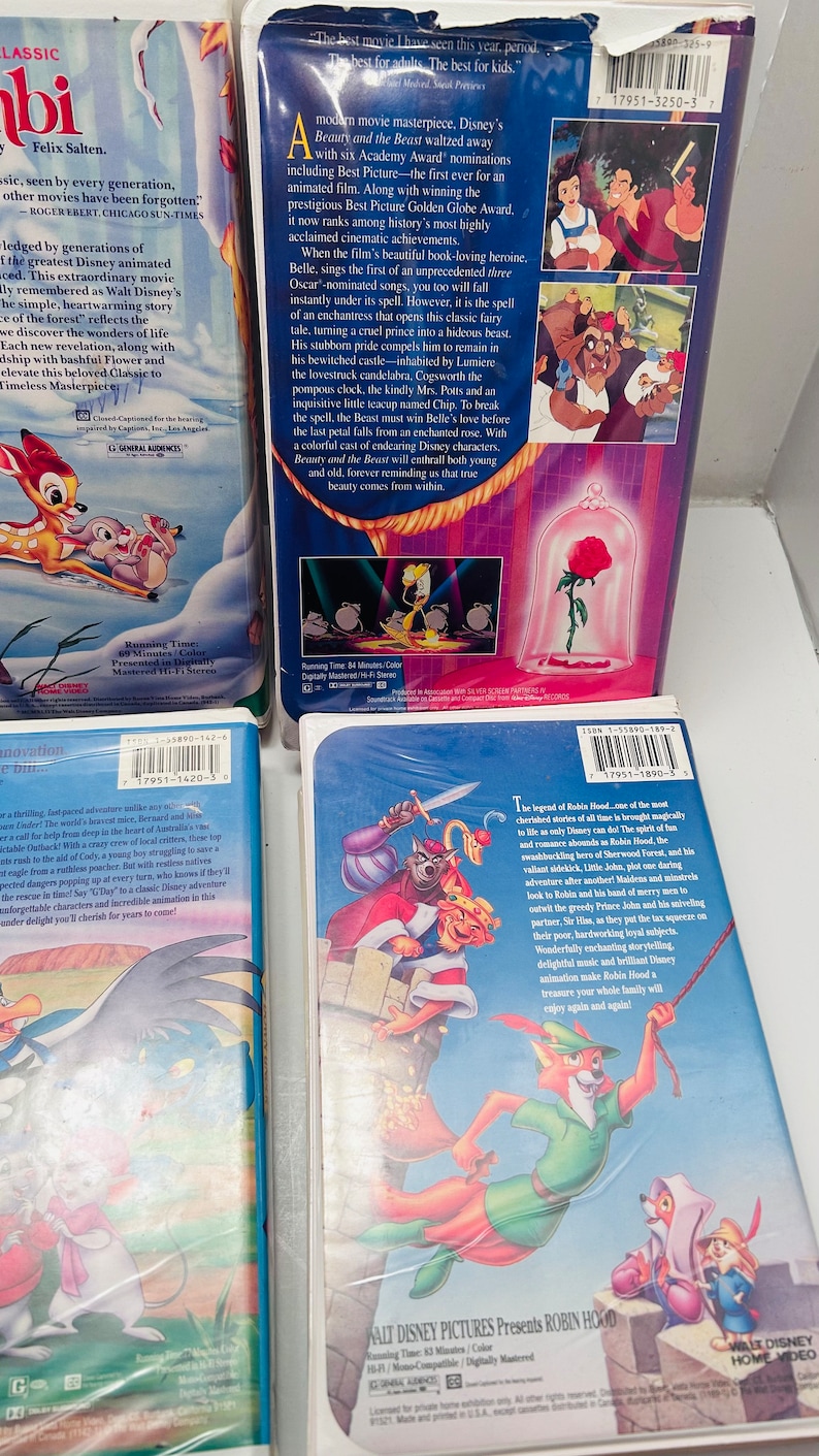 Rare Black Diamond Vintage Disney VHS 1990s - Etsy